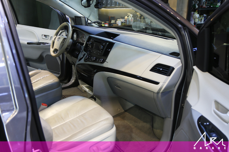 [시공사례] [도요타 시에나]실내 탈거 클리닝- CARVATAR O2O