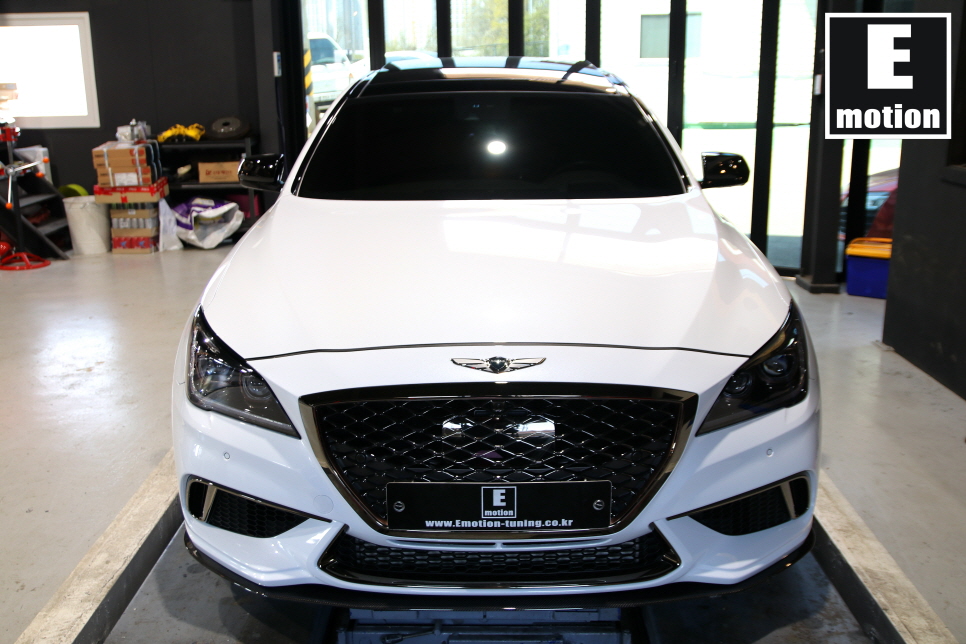 [시공사례] [제네시스 G80 스포츠] 네오테크SF 단조6P, 리어4P 브레이크 튜닝- CARVATAR O2O